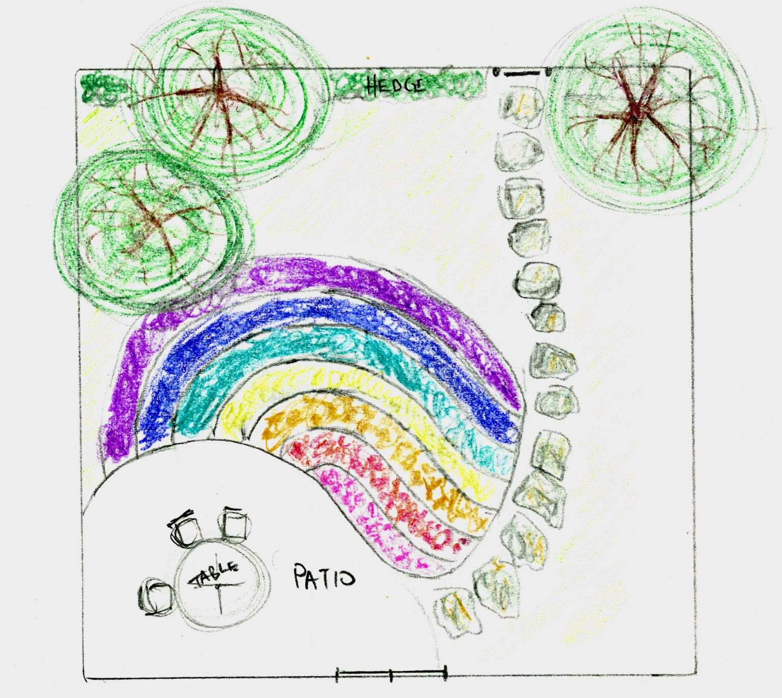 How to Plant a Rainbow Garden (+ 3 Garden Layouts that Work)